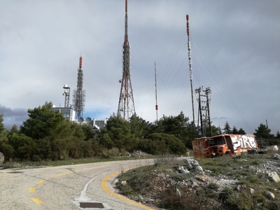 Greece - FM / TV Antennas & Cell Tower - Hymettus ( Athens ) (3899) - Nextwab, Hébergement Web & VPS